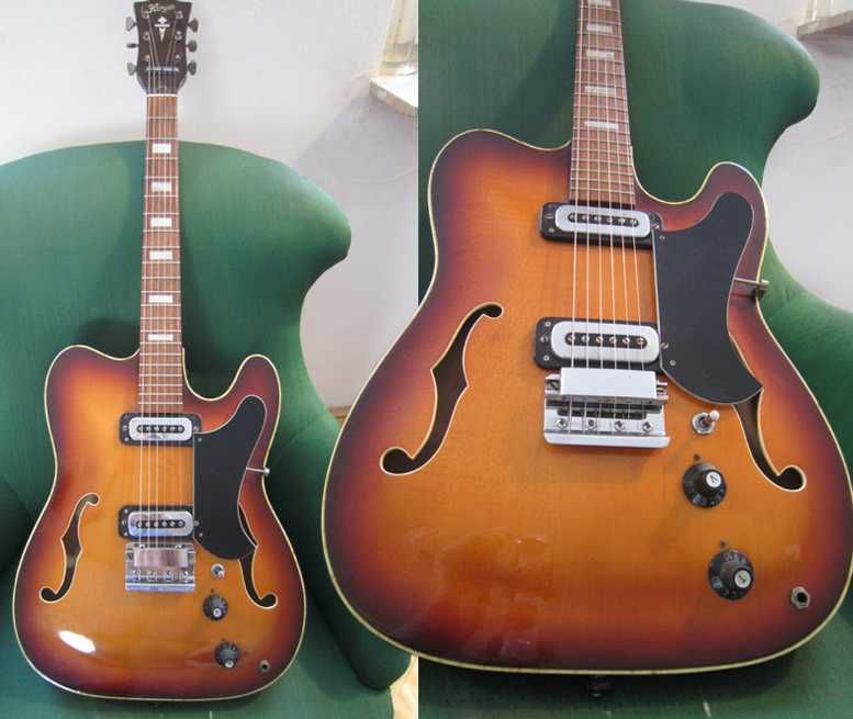 Guitar Blog: 1960s Hoyer semi-hollow Telecaster