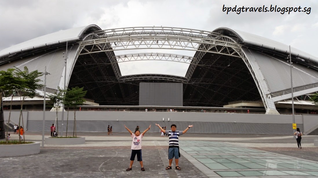 ~ Sneak Peek of the National Stadium @ Singapore Sports Hub ...