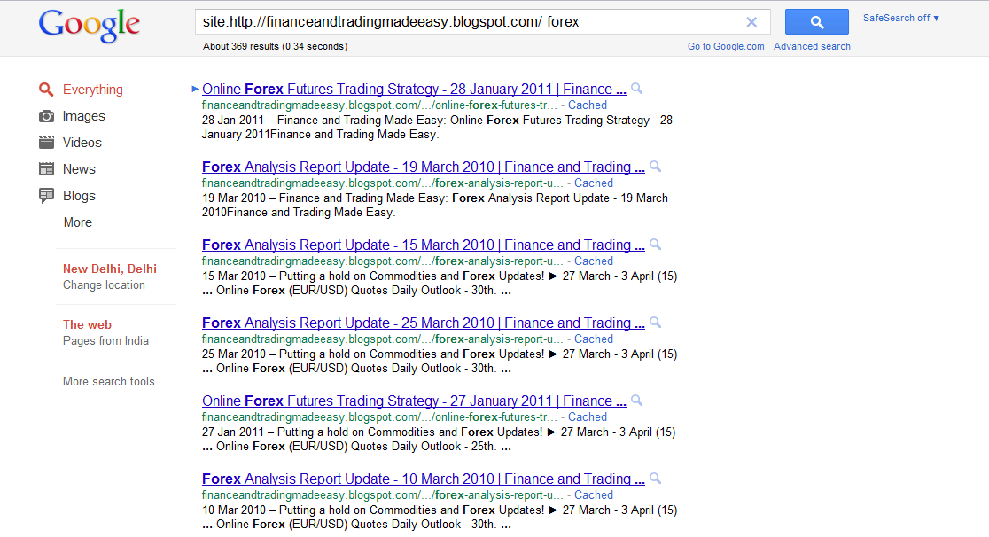 Office, Computers And Internet Solutions: How to do a website search ...