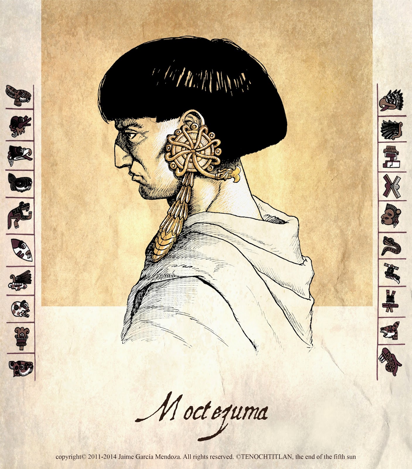 For Tenochtitlan, relation of a graphic novel: About Emperors ...