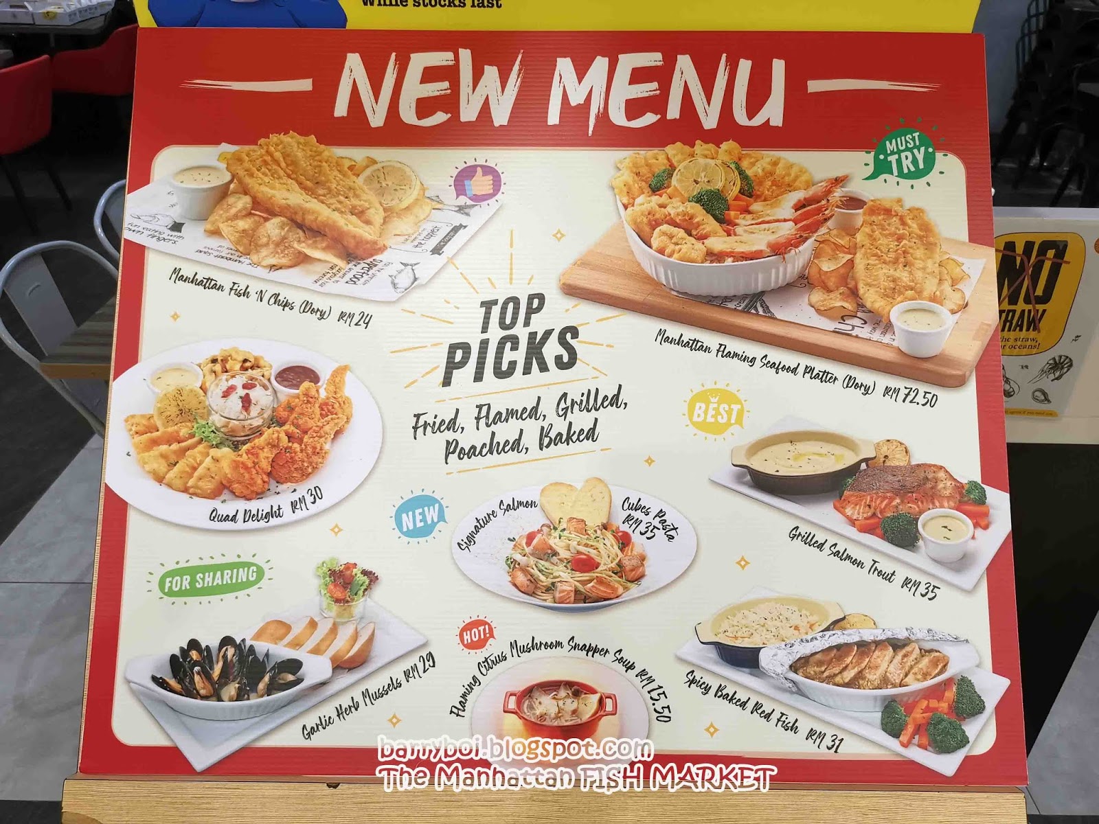 New Fin-tastic Seafood Menu at The Manhattan FISH MARKET