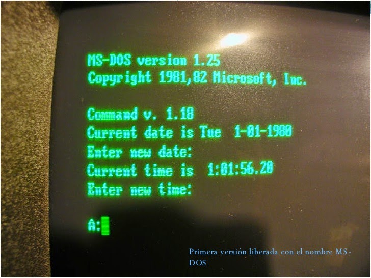 Efemerides de Tecnologia: 06 de enero (1981) Microsoft compra 86-DOS y ...