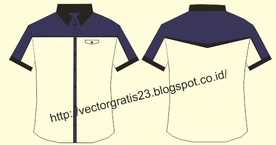 Vector Contoh Desain Kemeja 1 cdr / eps | vector CorelDraw