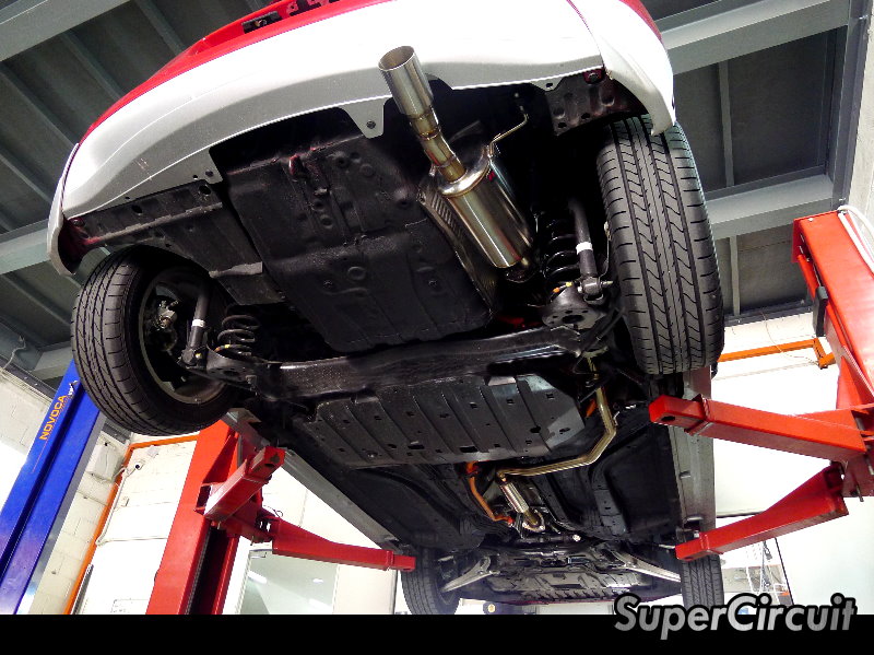 SUPERCIRCUIT Exhaust Pro Shop: Honda CR-Z Full Exhuast System Customization