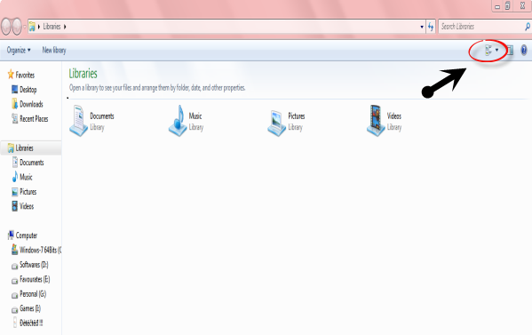 How to Change Folder View of All Folders in Windows 7 ? | TrikyTipz
