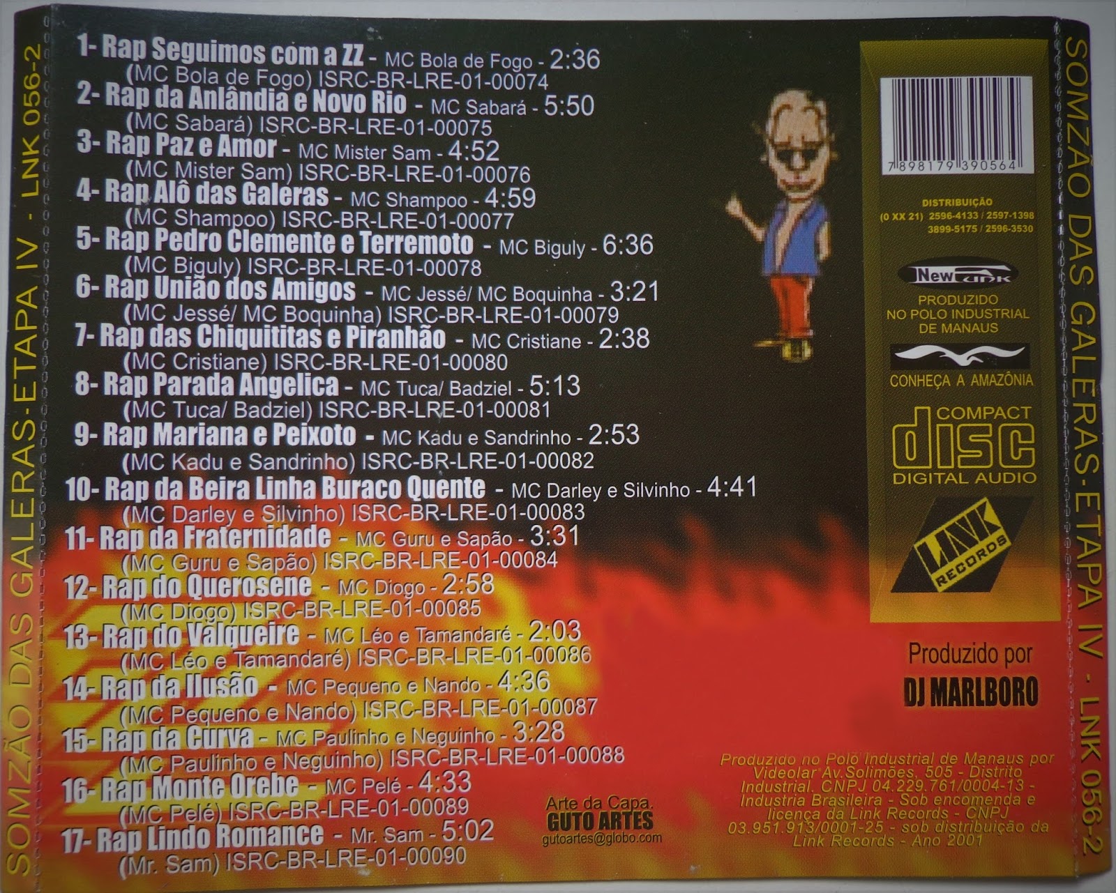 CD Somzão das Galeras Etapa IV Ao Vivo - Site Funk antigo