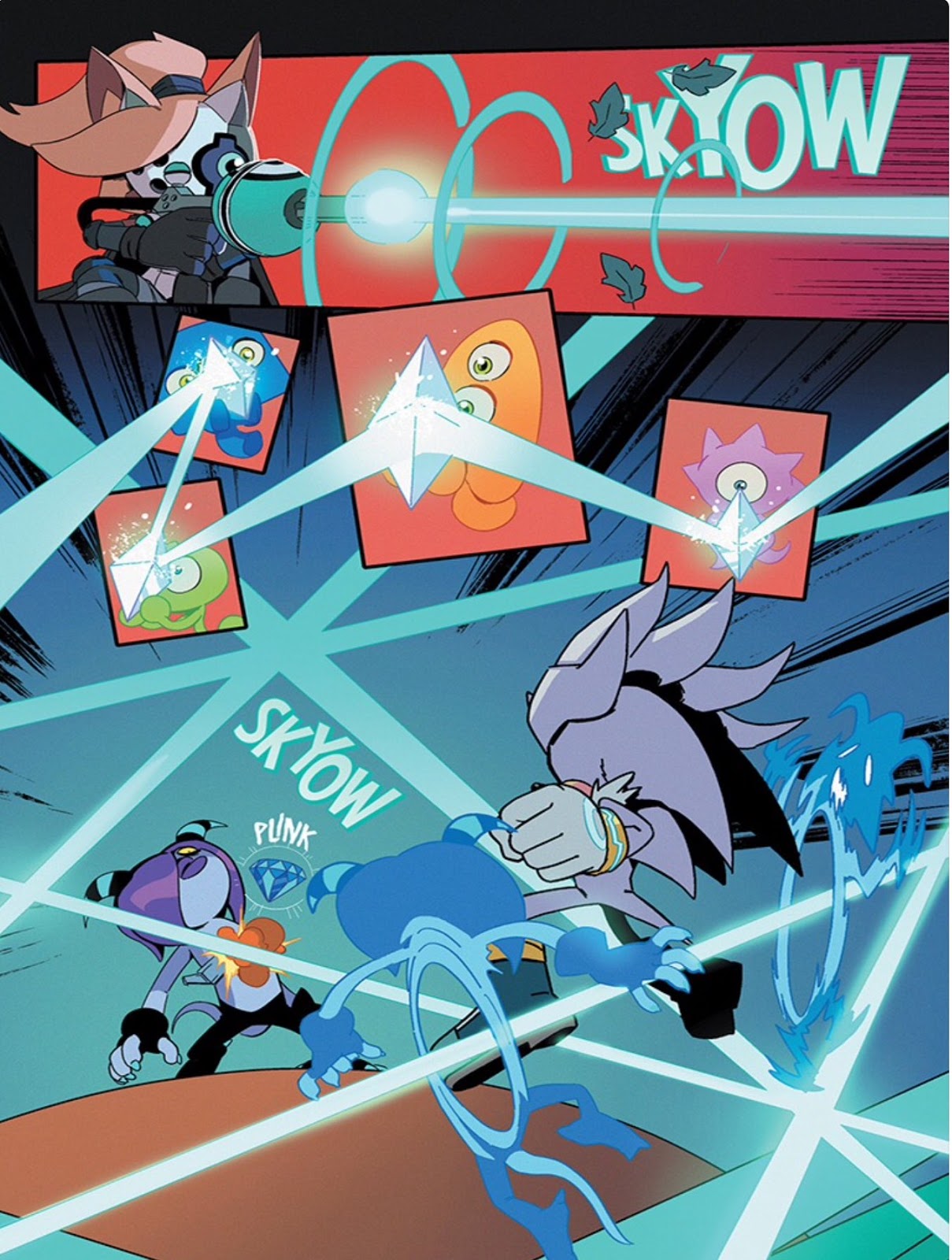 PREVIEW DE LA ENTREGA #28 DE SONIC THE HEDGEHOG DE IDW PUBLISHING