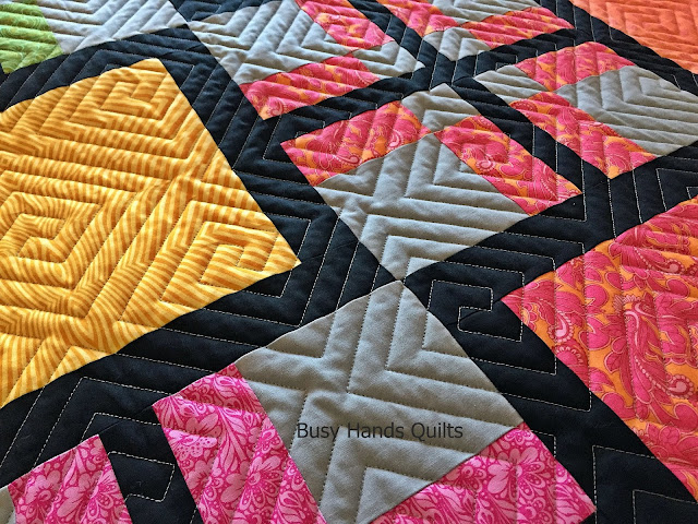 Busy Hands Quilts: Rainbow Layer Cake Custard Twin Quilt | A Fat ...