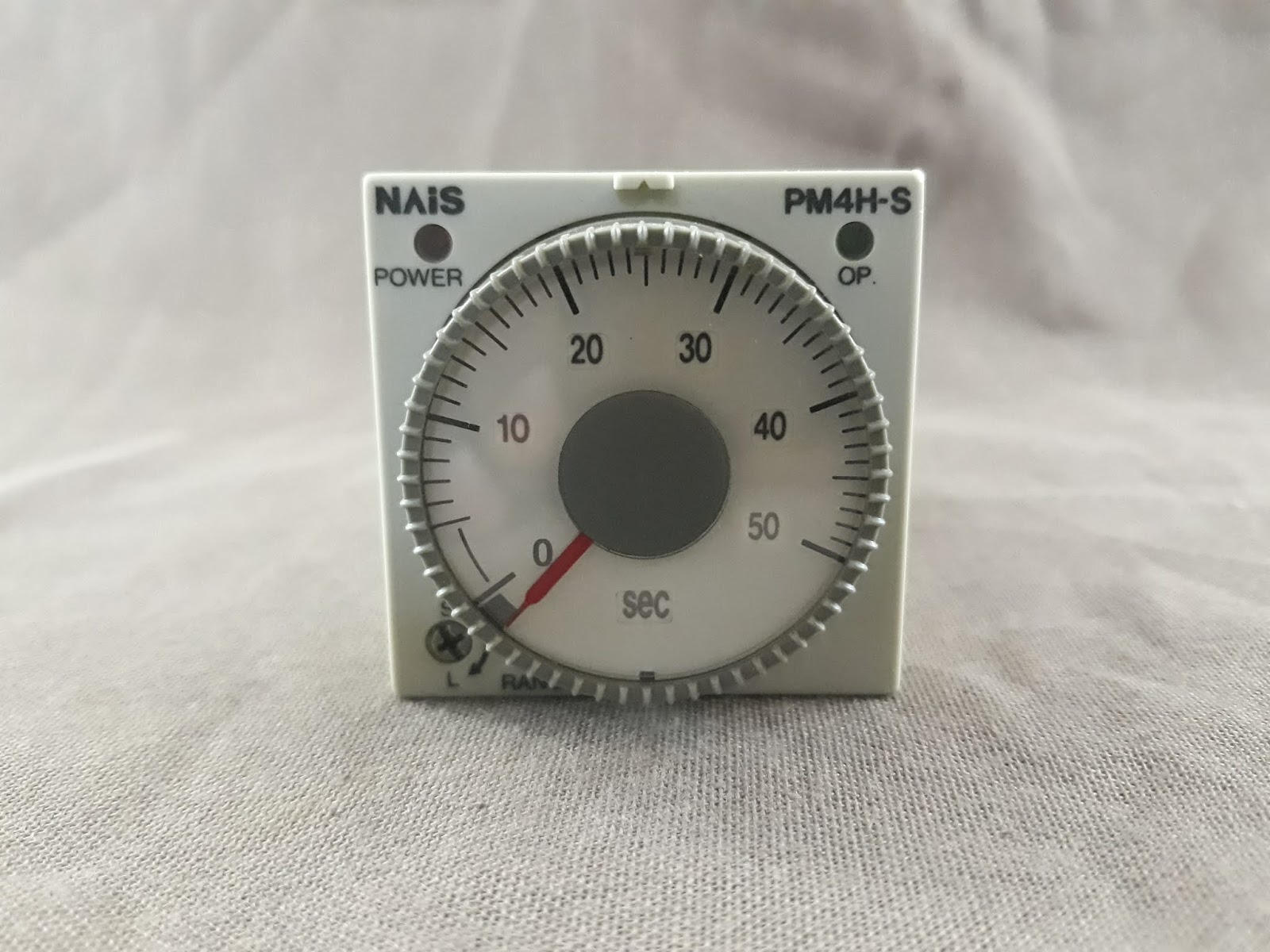 NAIS PM4H-S MULTI RANGE TIMER PM4HS-H-24V 0-50 SEC TIMER