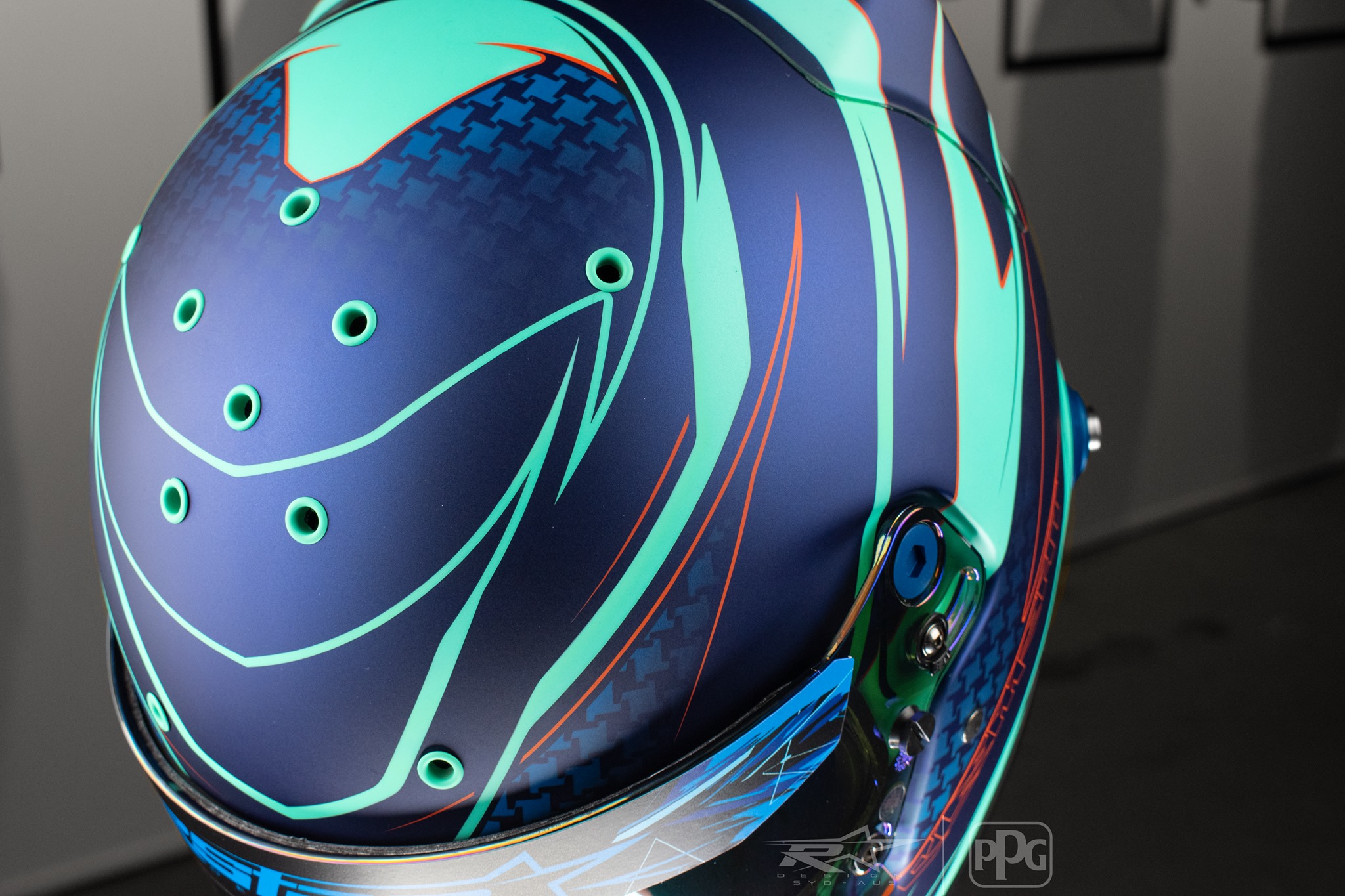 Racing Helmets Garage: Bell RS7 Carbon C.Lee 2020 by rStar Design