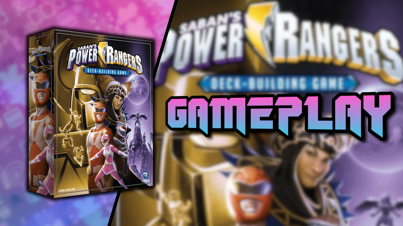 Power Rangers Deck Building Game Gameplay | @PlayRenegade
