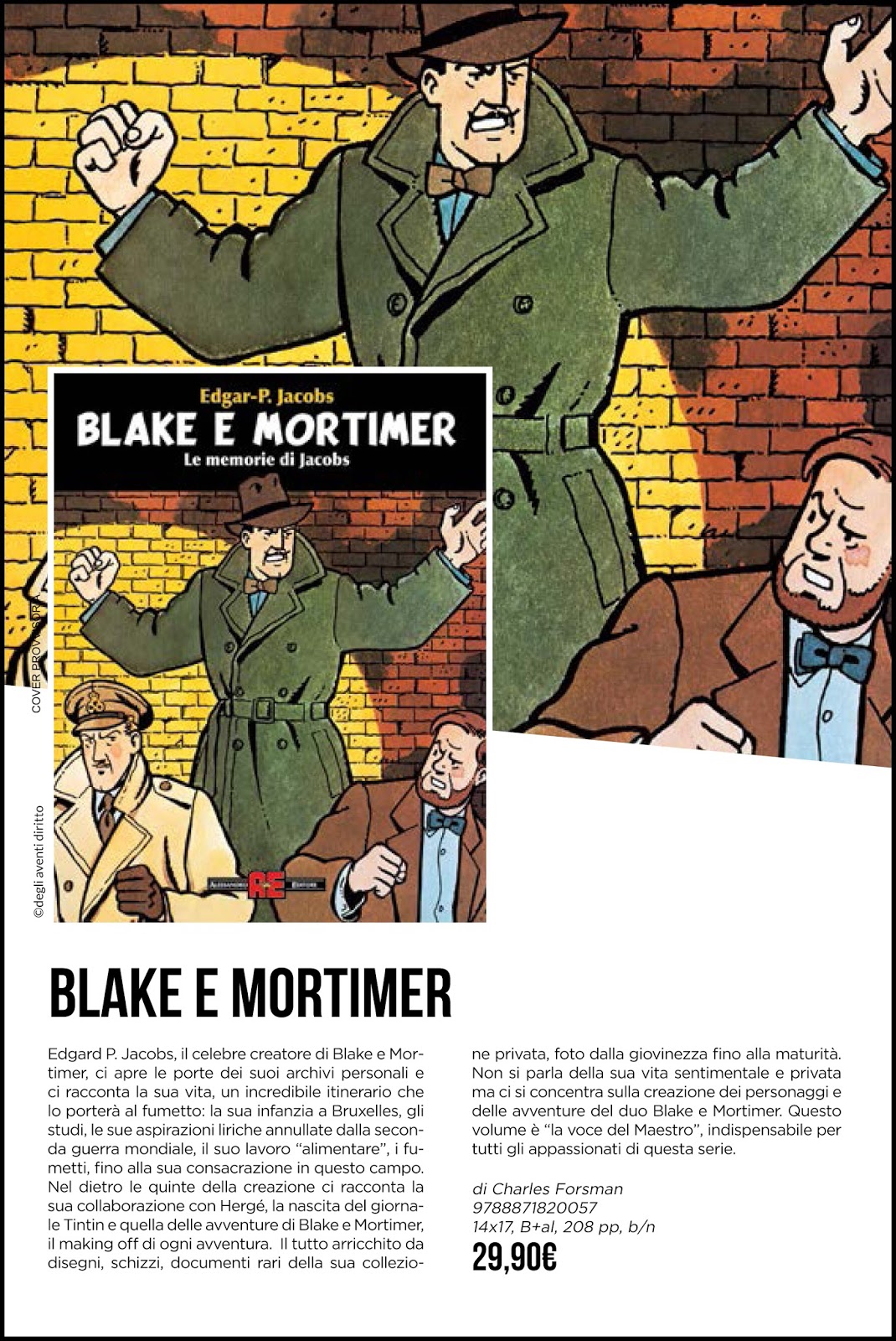 Zona BéDé: Blake e Mortimer, giorni di un futuro passato