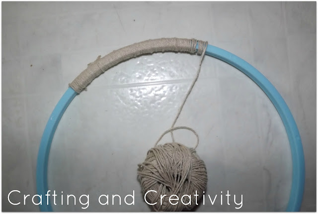 Crafting and Creativity: Embroidery Hoop Wreath