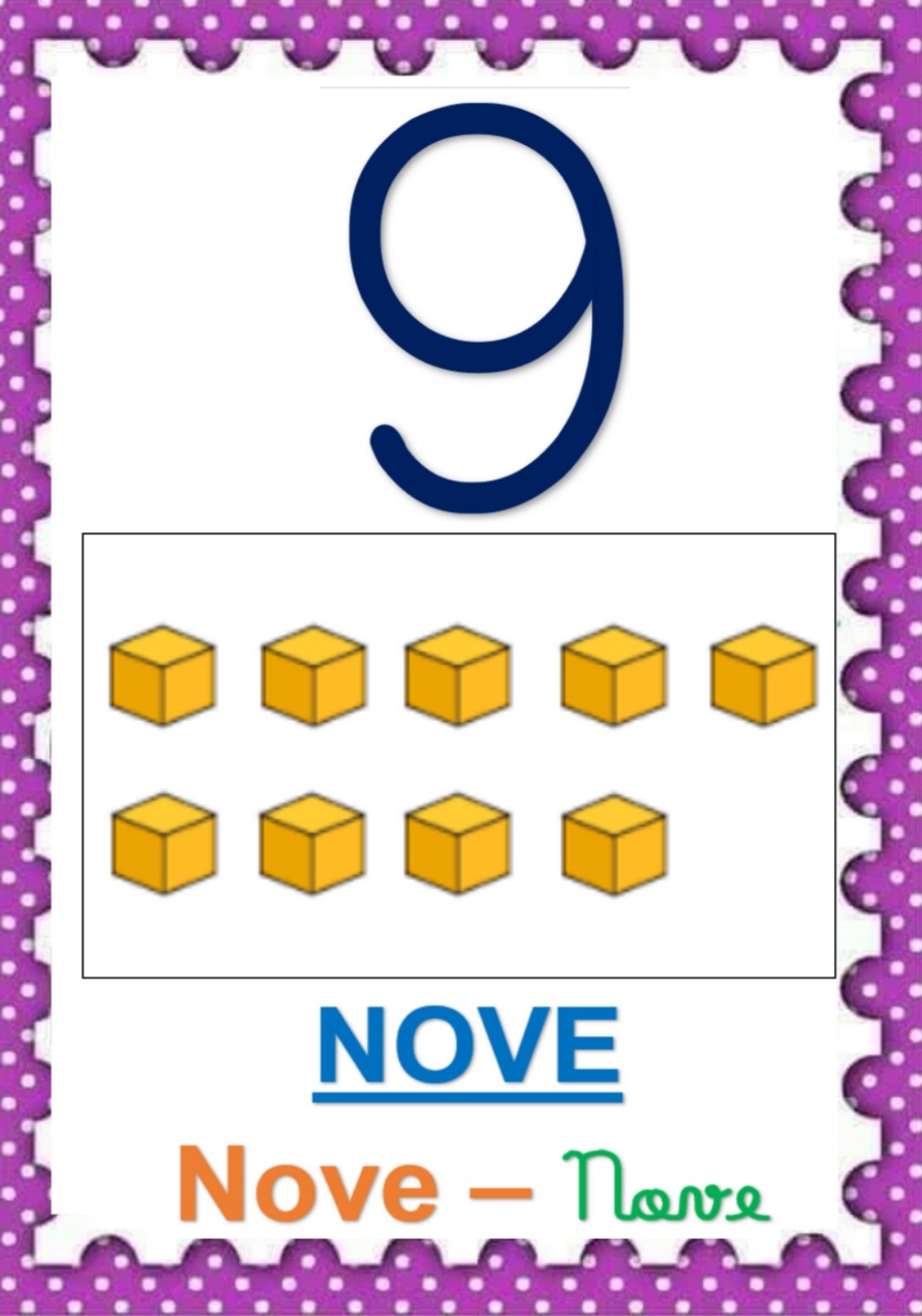 Cartazes: números e material dourado Cards coloridos e ilustrados dos ...