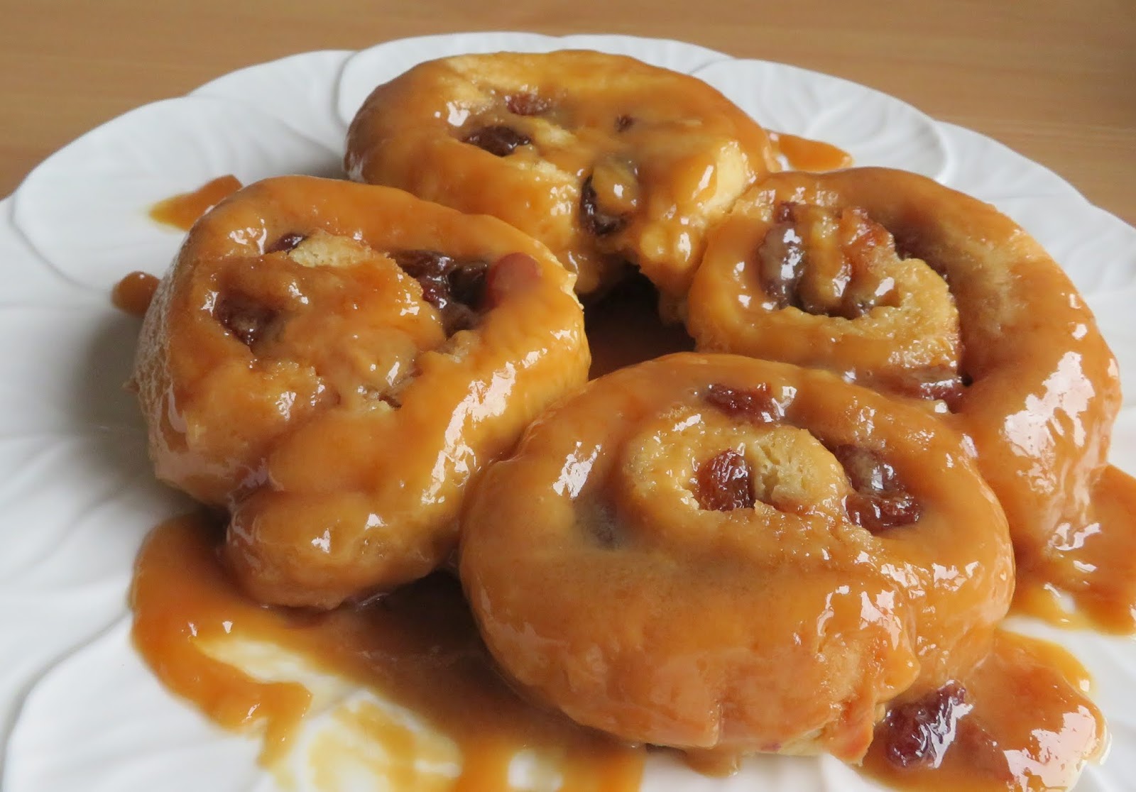 Butter Rum & Raisin Hot Rolls | The English Kitchen