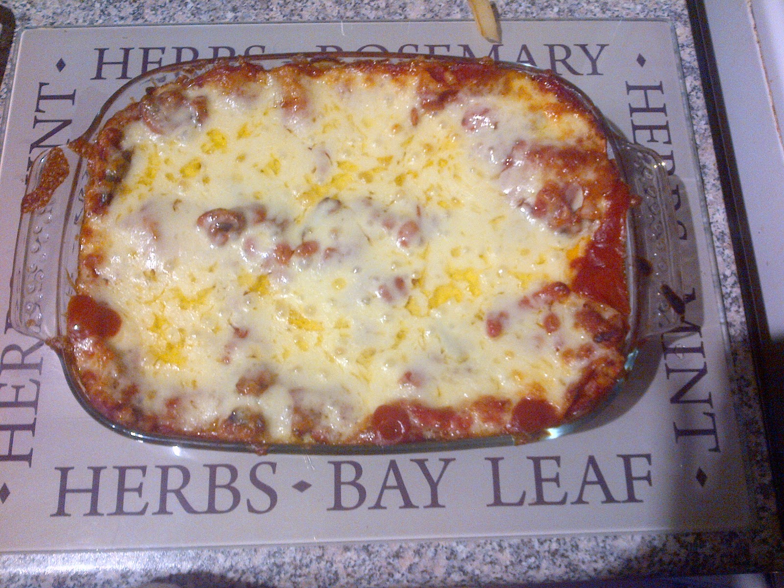 Michelle's Slimming World Blog: Baked Bean Lasagne