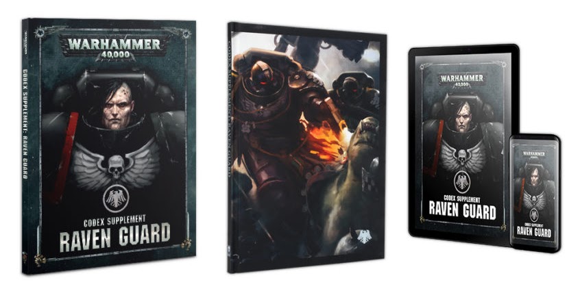 New Space Marine Miniatures + Raven Guard Supplement - Faeit 212