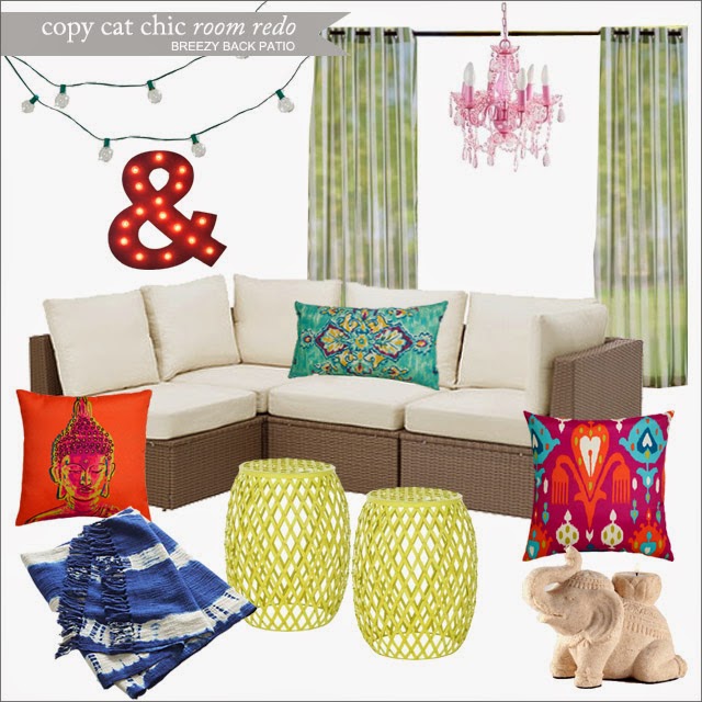 Copy Cat Chic Room Redo | Breezy Back Patio | Copy Cat Chic | Bloglovin’