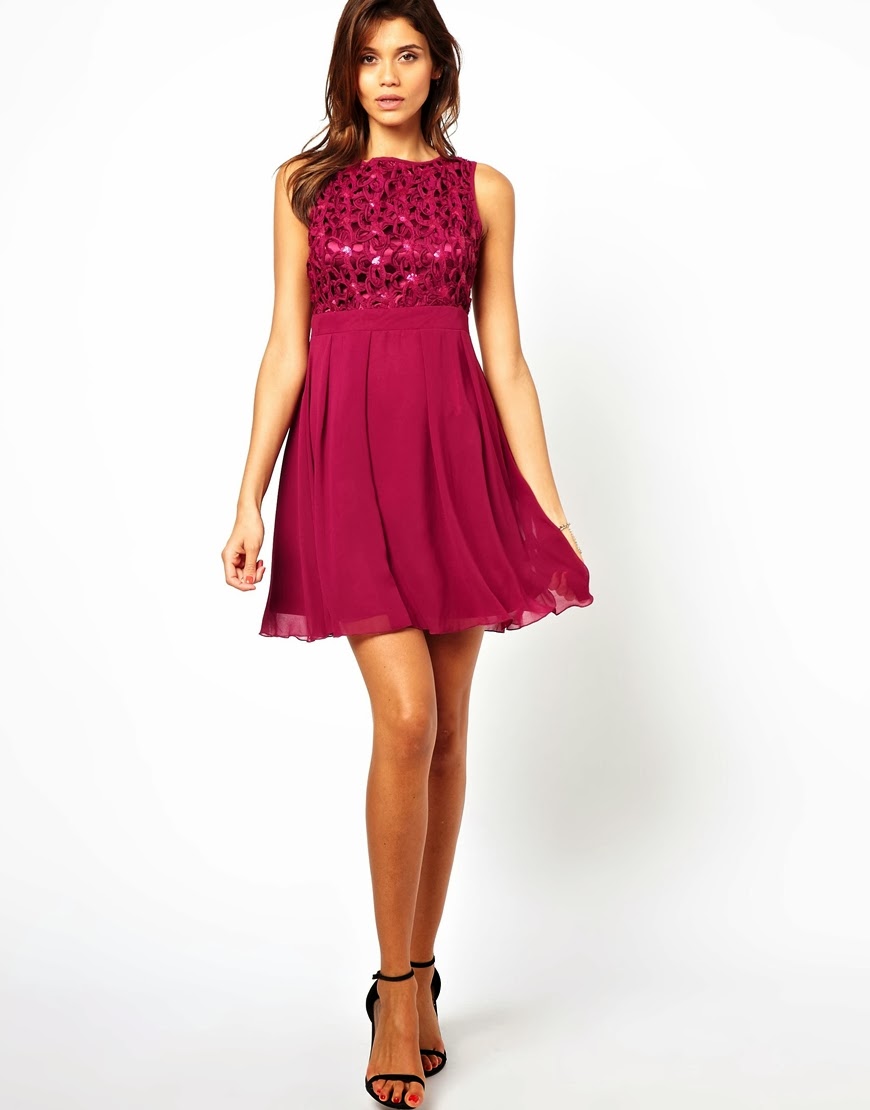 pretties' closet: Little Mistress Babydoll Prom Dress with Cornelli Trim