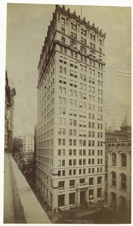 New York - History - Geschichte: Maiden Lane Building?