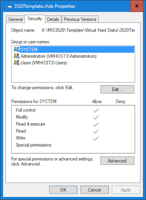 Field Notes of a Computer Geek: Hyper-V SCSI Controller Error