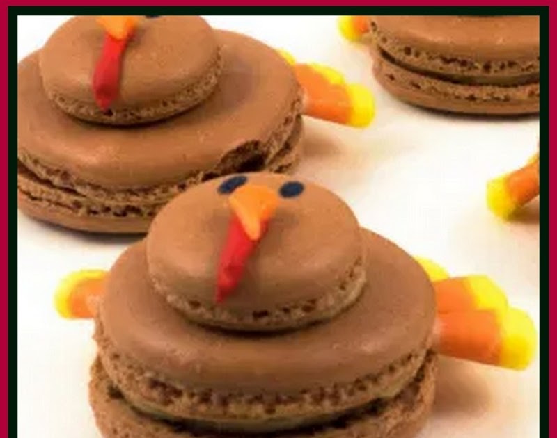 Dollar Store Crafter: Chestnut And Cinnamon Turkey Macarons
