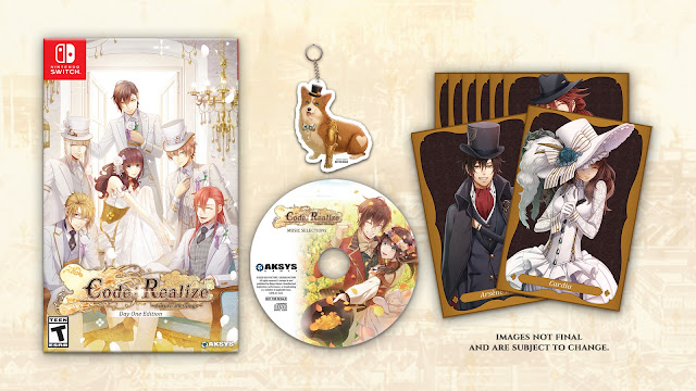 Code:Realize ~Future Blessings~ será lançado no Switch no dia 23 de ...