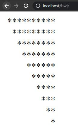Cara Membuat Pola Segitiga Bintang Dengan PHP - BelajarwithIB