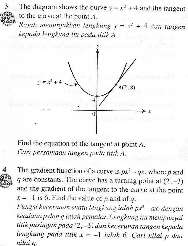 SPM A Maths Questions & Answers (Workings Shown): Chapter 9 ...