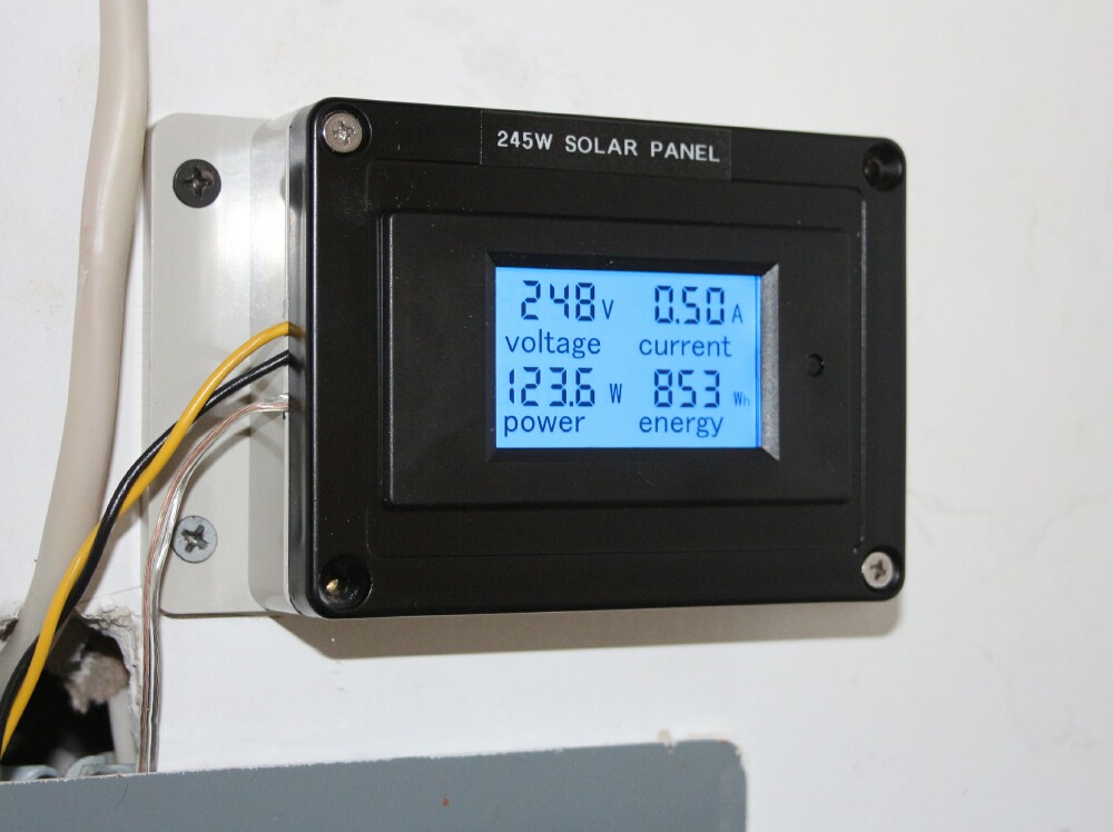 Living in the Shadow of Climate Change: Installing a 245 W solar panel ...