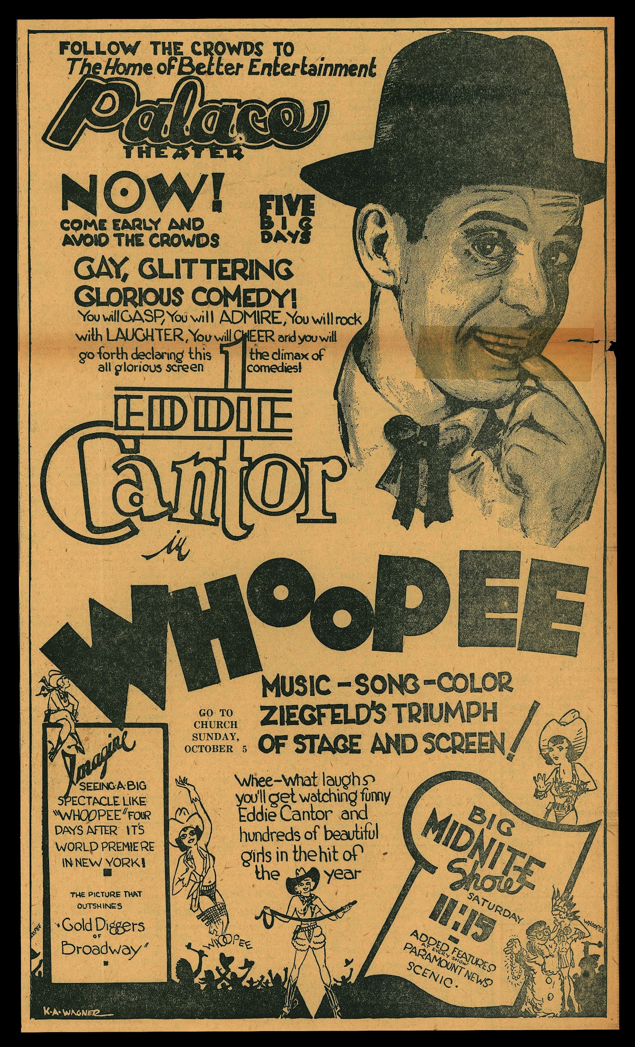 Greenbriar Picture Shows: Cantor and Color Make Whoopee