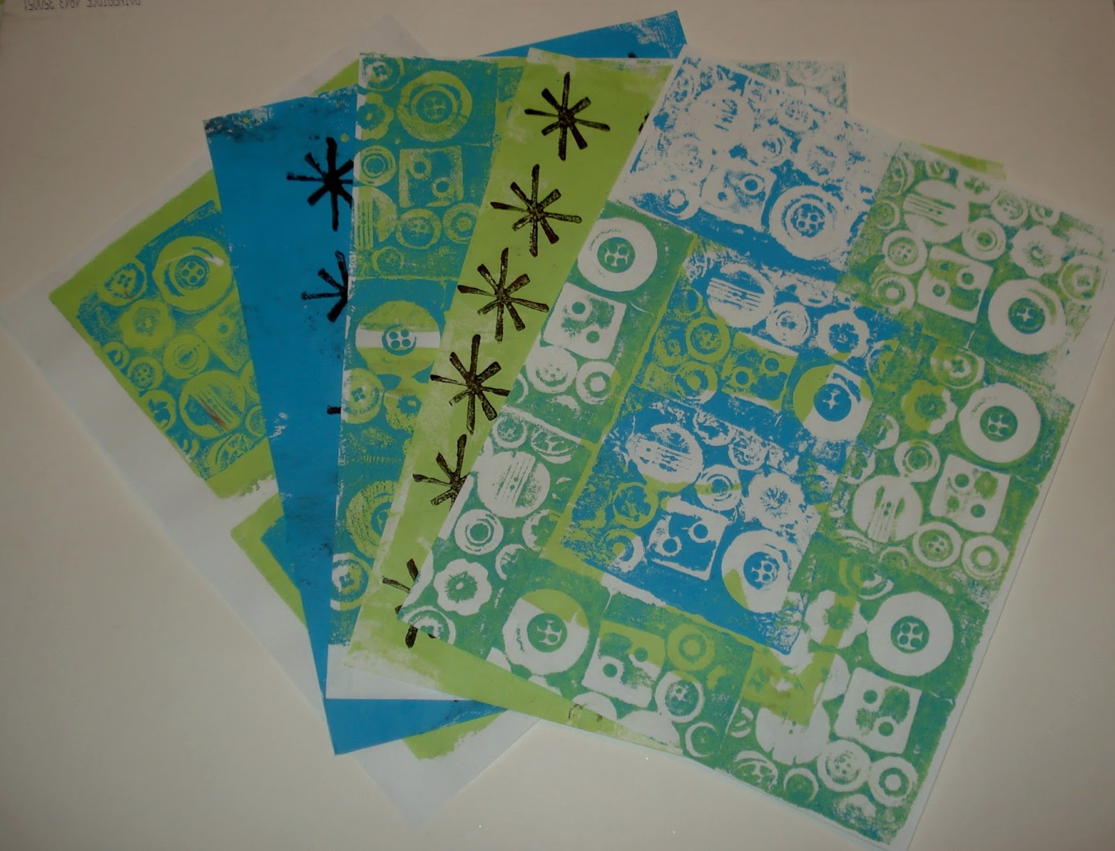 Mail me some art: Decorated Papers - Part 3