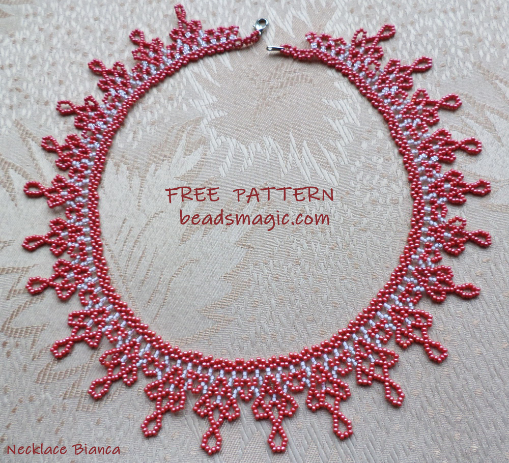 Knitting And Beading Wedding Bridal Accessories and Free pattern