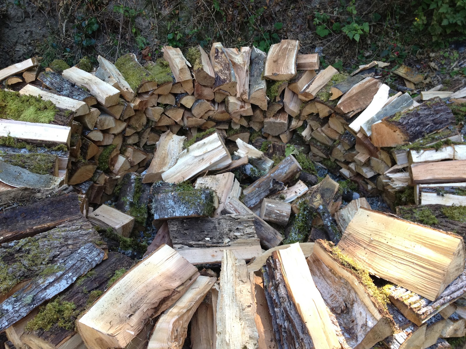 The Homesteading Experiment: Holz Hausen - Fast & Efficient Firewood ...