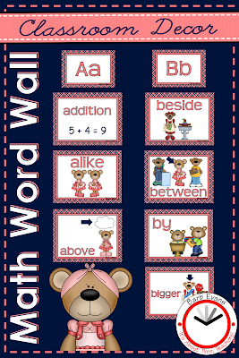 It's About Time, Teachers!: CORAL & NAVY CLASSROOM DECOR