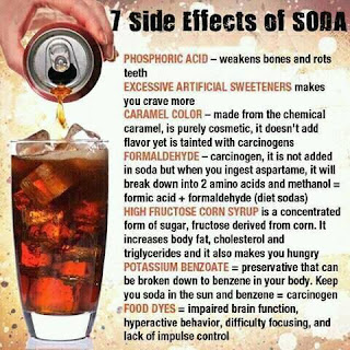 Reasons to avoid soft drinks