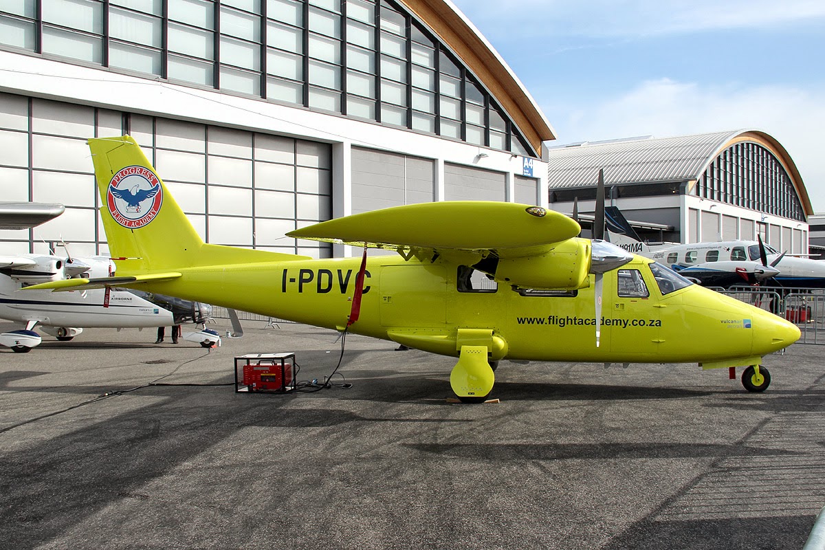 Eastwings: Vulcanair P68R * Progress Flight Academy * I-PDVC