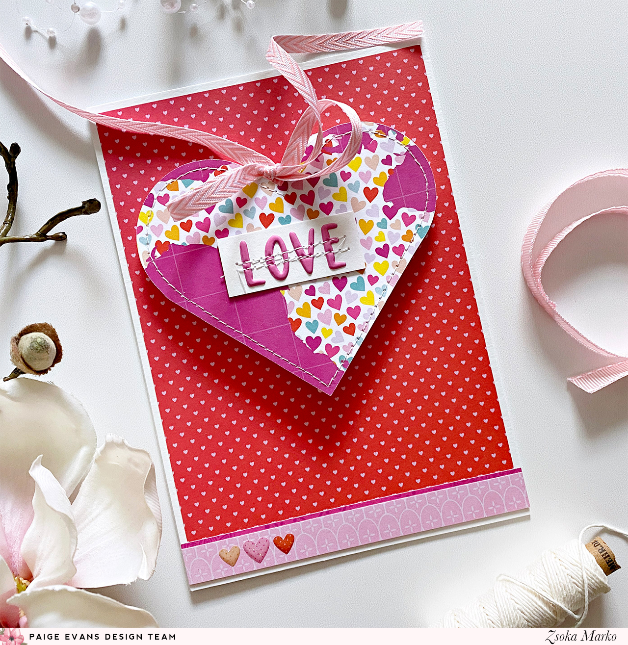 Heart Squash Cards by Zsoka Marko | Paige Taylor Evans