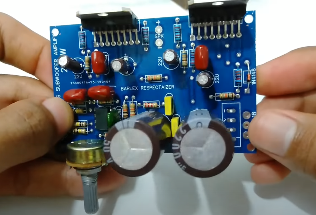 Cara membuat ampli subwoofer pakai TDA7294 bridge
