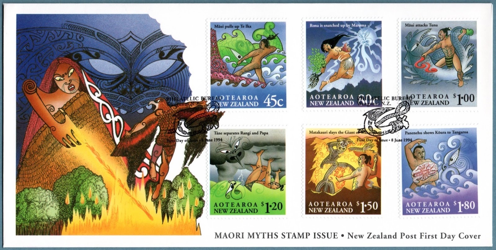 1994 Maori Myths & Legends