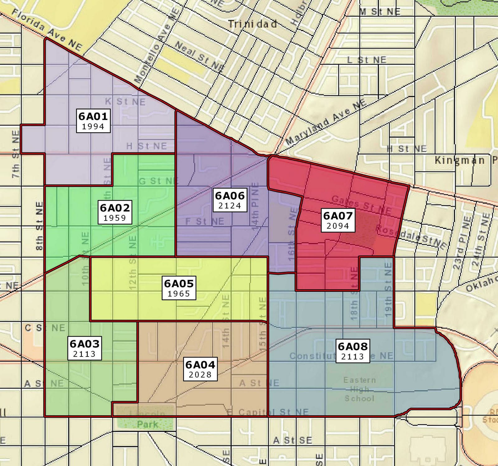 Ward Six Redistricting Task Force (#W6TF)