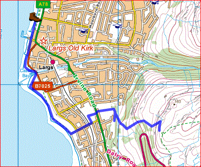 Las Ramblas Ramblers: Castle Hill and Douglas Park, Largs