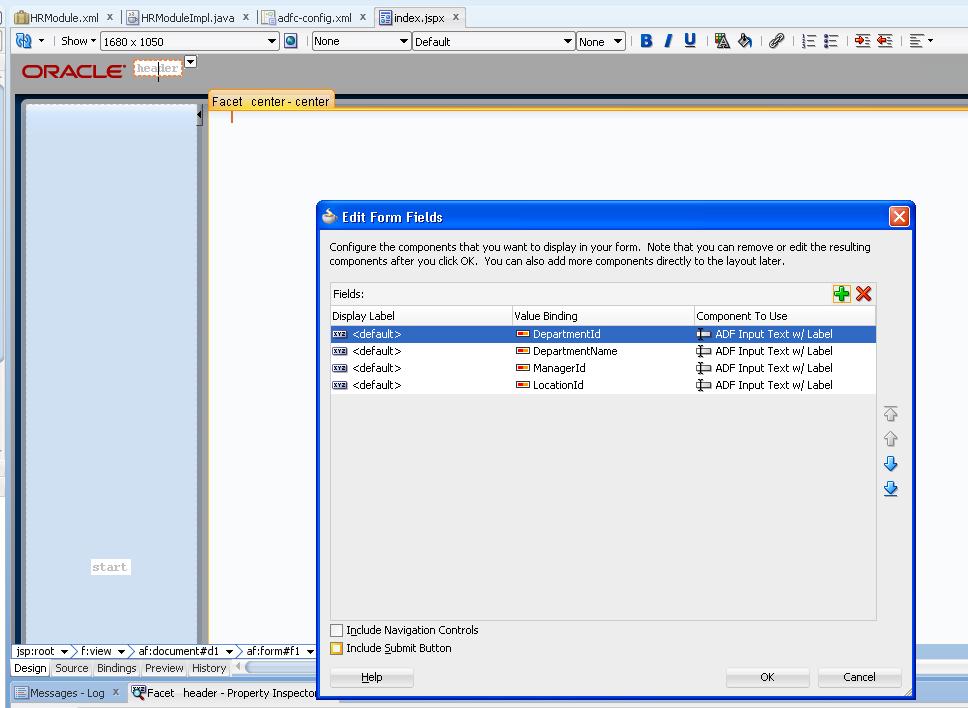 Born To Debug Programmatically Create New Row Of View Object In Application Module Adf Bc 11g 9135