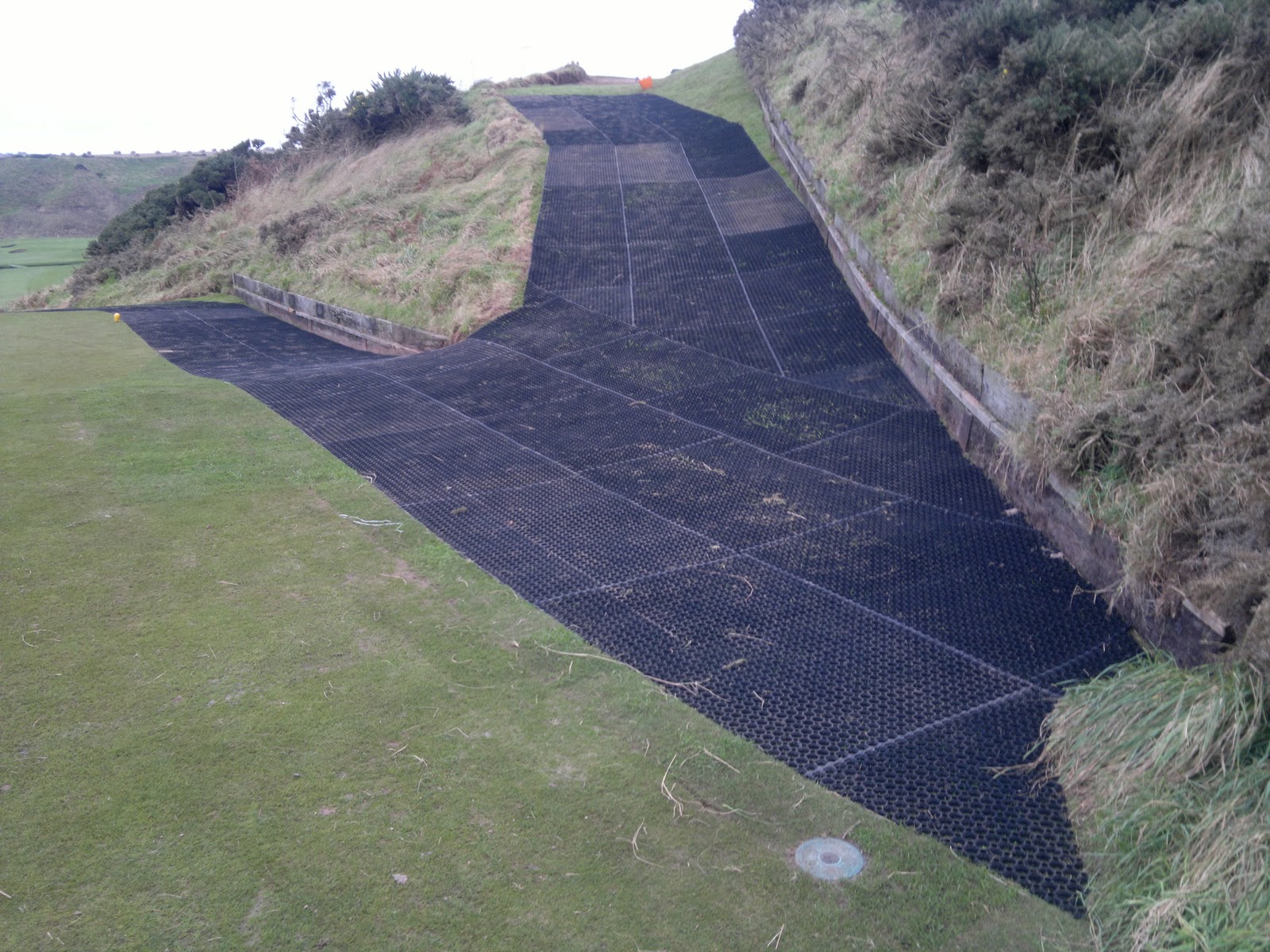 Cruden Bay Golf Links: Rubber Matting On The 10th Pathway