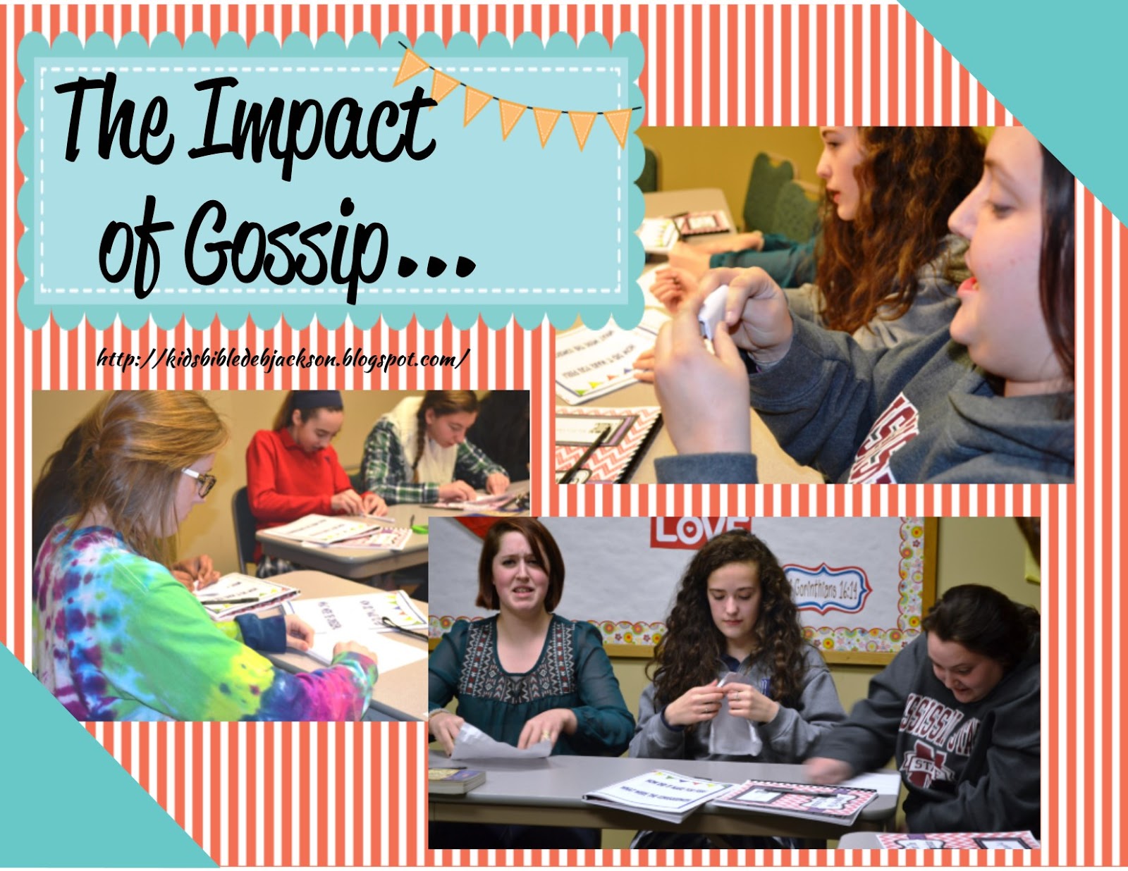 Bible Fun For Kids: Teen Tuesday: Gossip: The Unspoken Sin