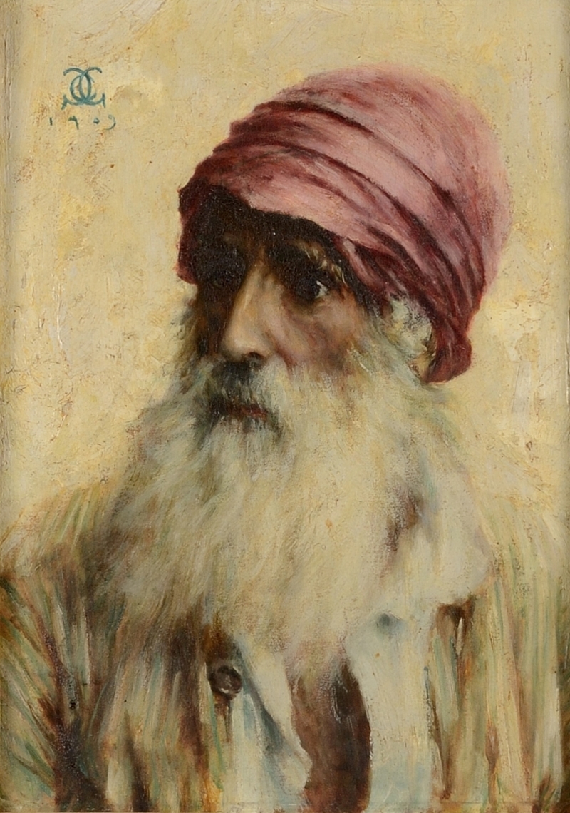 Georges GASTÉ (1869-1910) | Catherine La Rose ~ The Poet of Painting