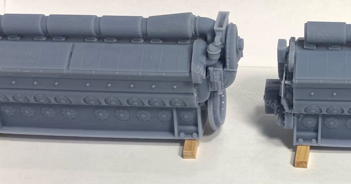 David's O Scale Blog: O-Scale EMD 645E3 3D-printed Models