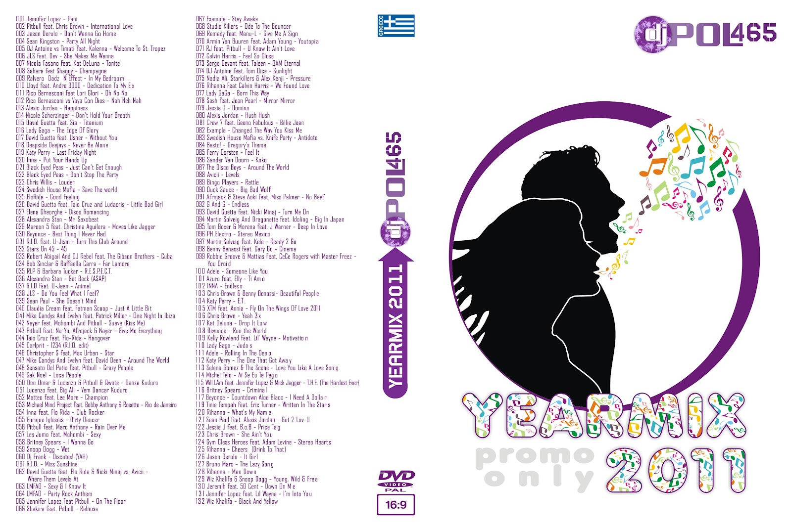 ROKO DVD COVER: YEARMIX_2011_PROMO ONLY_JULIO_A_2012