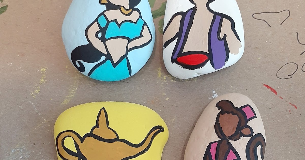 Brown Castle Crafts: Disney Painted Rocks 4