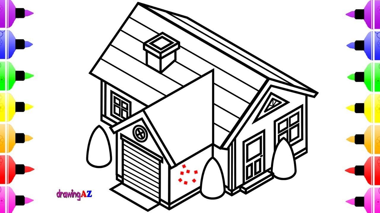 3D Coloring Pages For Kids ~ Coloring Print